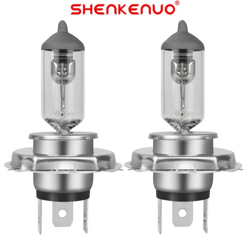 2X H4 9003 HB2 55W 12V Halogen Headlight Light Bulbs Super White High ...