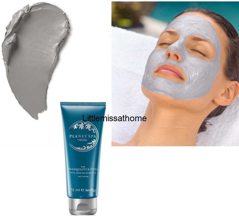 AVON PLANET SPA TRANQUILITY RITUAL DEAD SEA MINERALS face mask wash ...