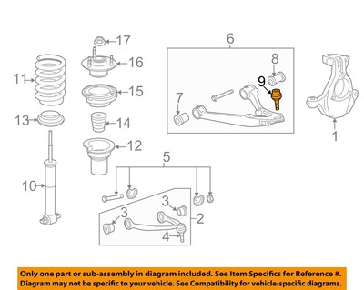 GM OEM Front-Lower Ball Joint 19256481 | eBay