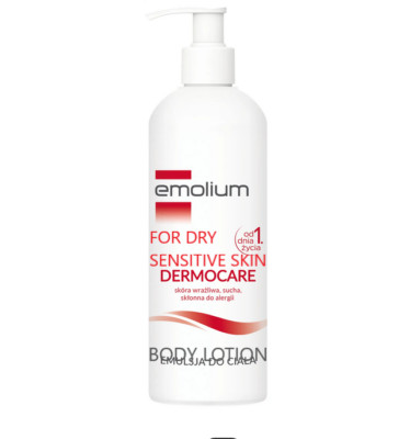 EMOLIUM DERMOCARE for NEWBORN Body Lotion For Dry Irritated Skin 400 ml ...