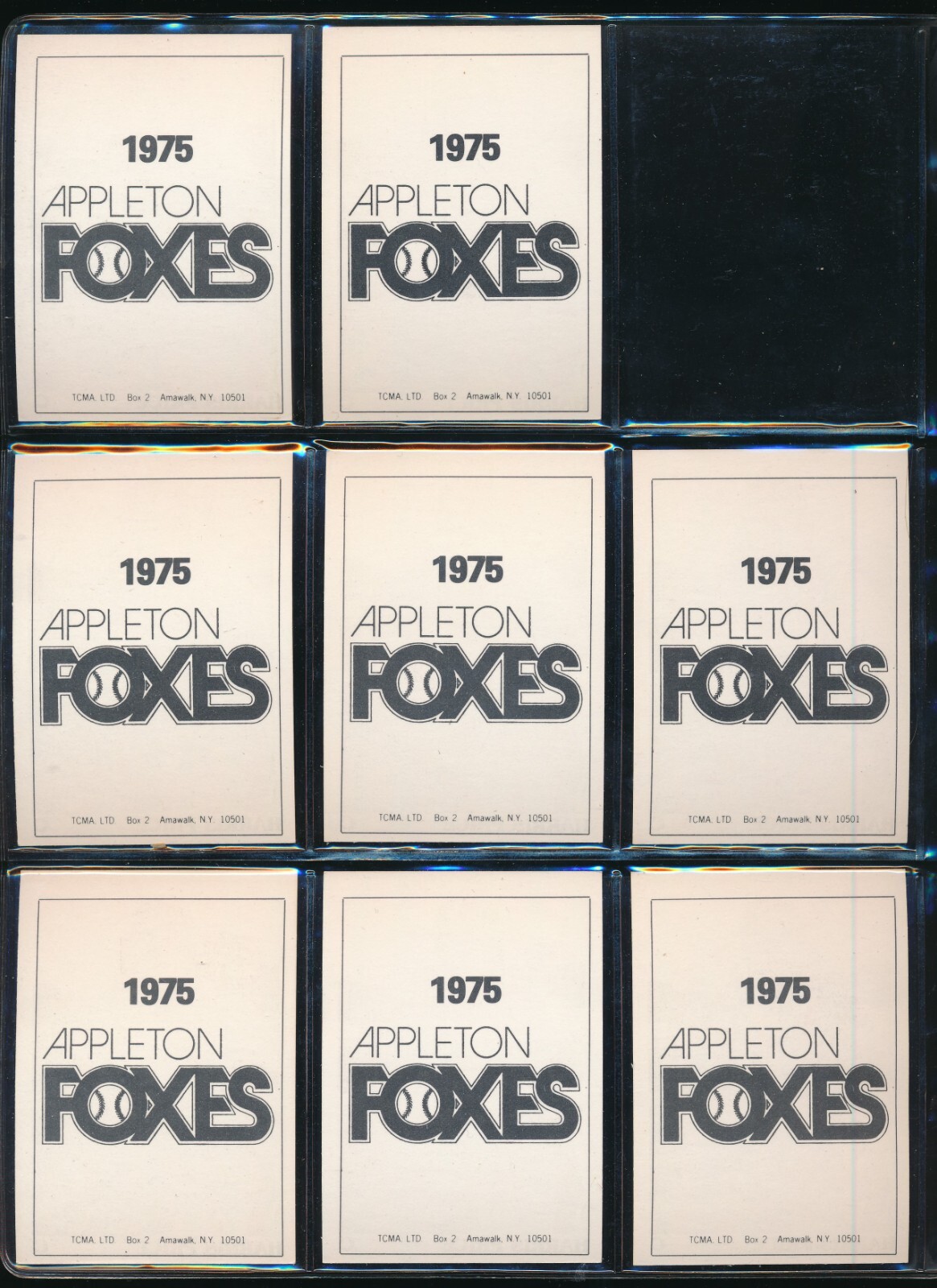lot (4) 1975 TCMA Appleton Foxes Harris Price xrc rookie bxcp48 | eBay