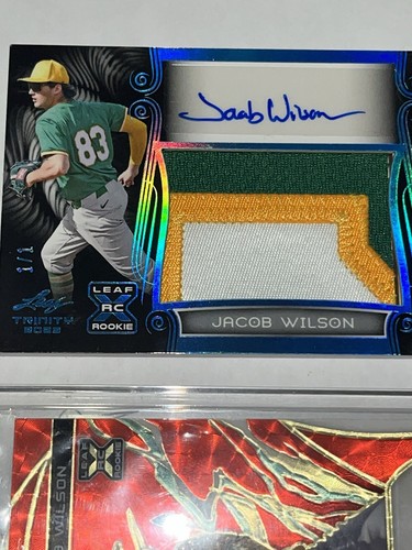 Jacob Wilson Autograph RC Cards 1/1s 3 Card Lot Must Have For Any ...