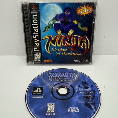 Ninja Shadow of Darkness Playstation 1 PS1 CIB Complete Tested | eBay