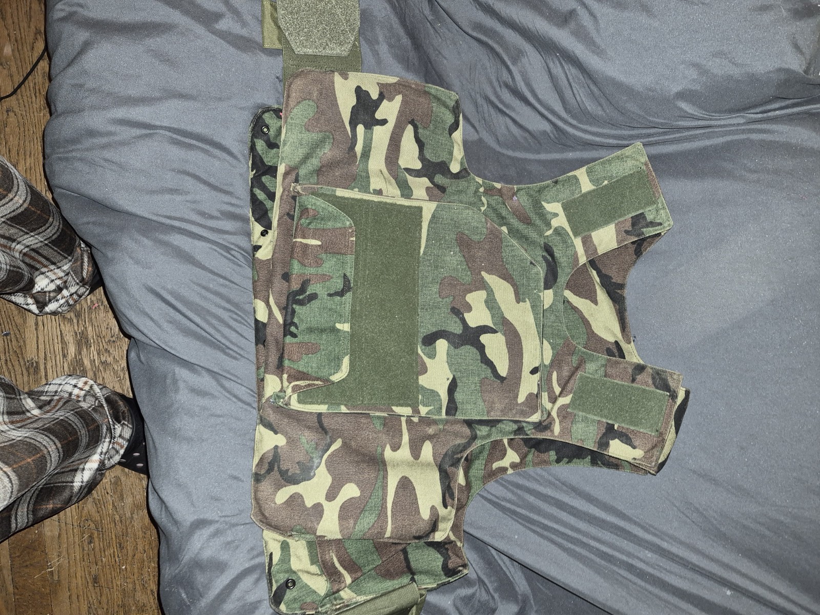 Ranger Body Armor RBA. 90's Camouflage Adjustable Nylon Chest Vest with ...