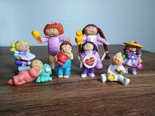 Cabbage Patch Kids Vintage 1980s Miniature Figurines Lot Of 8 | eBay