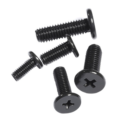 Phillips Low Wafer Head Machine Screws Flat Head Screw Black 304 ...