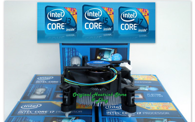 Original Intel Heatsink CPU Fan for Core i7-2600 I7-2600K i7-2600S i7 ...