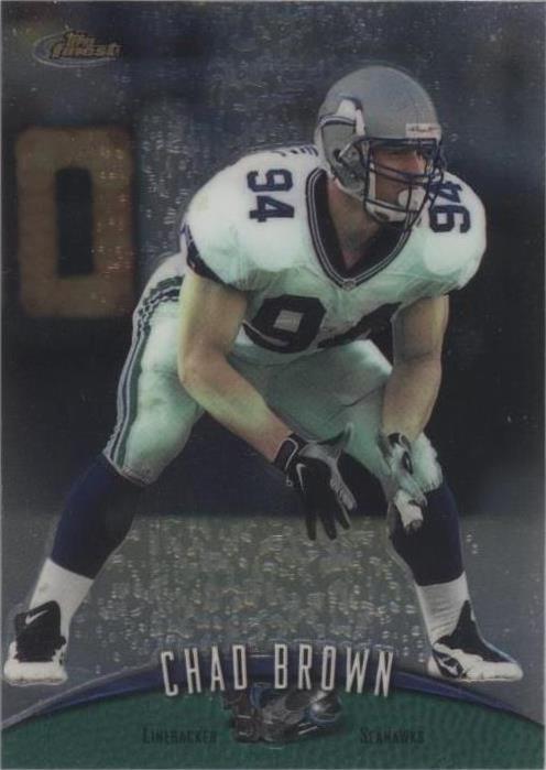 1998 Topps Finest - Chad Brown #53 No Protector for sale online | eBay