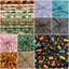 Zoo Animal Cotton Fabric African Safari Zebra Elephant Tiger Patchwork ...