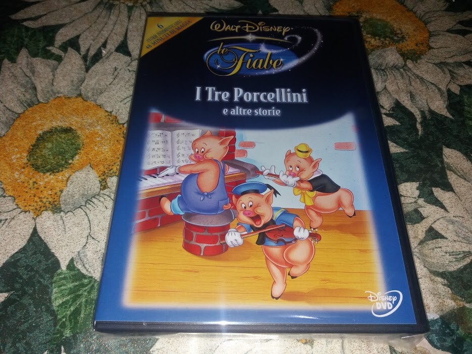 Tre Porcellini Disney World Ezechiele Lupo 16 Cm Disney Traditions