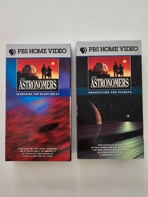2 The Astronomers PBS Home Video Searching For Black Holes ...