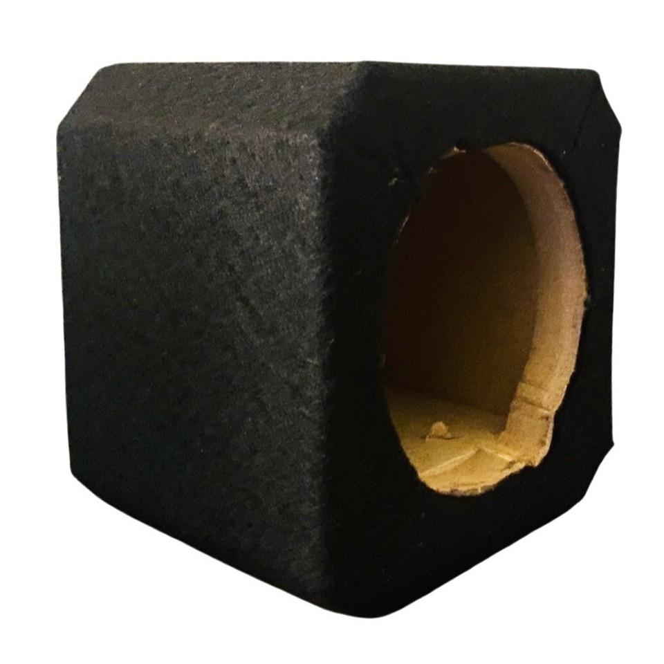 3” Tweeter Enclosure Box Curve Edges Pair For Car Audio Speaker MDF ...