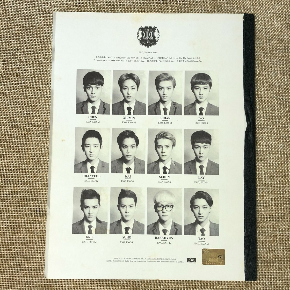 Exo Group Photo Wolf
