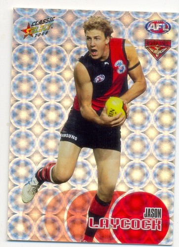 2008 AFL SELECT CLASSIC HOLOGRAPHIC FOIL CARD #HF52 Jason Laycock ...