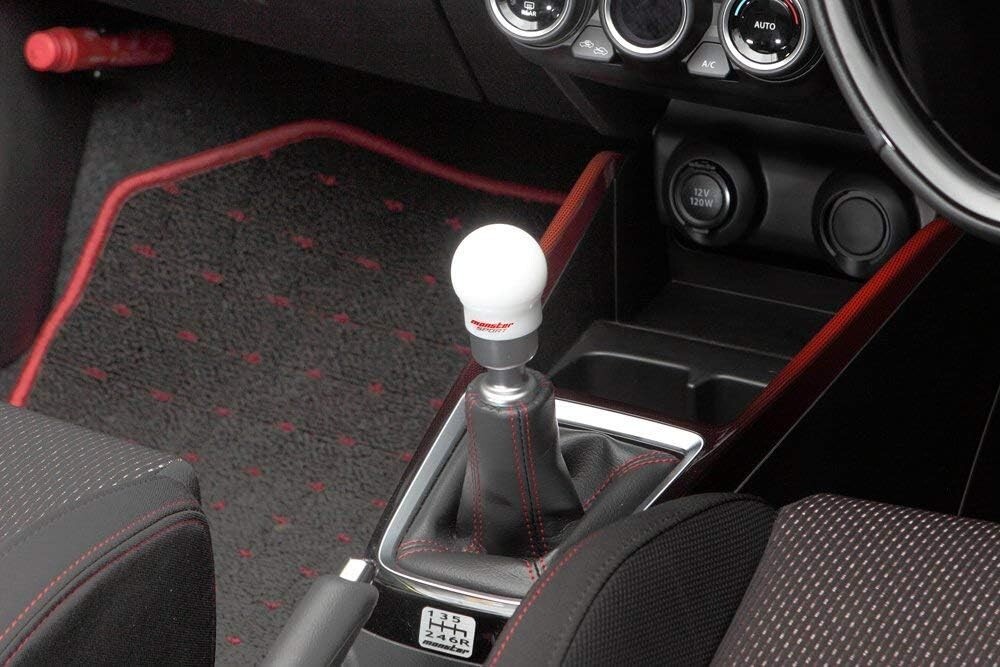 SUZUKI Swift Sport Shift Knob Type-C White MONSTER SPORT ZC33S 831126 ...