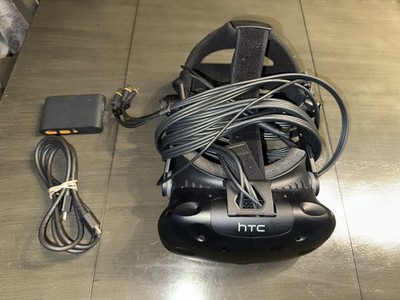 HTC Vive Virtual Reality Headset Only with Link Box & Cables | eBay