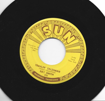 ROCKABILLY 45 - RAY SMITH - TRAVLIN' SALESMAN / I WONT MISS YOU- HEAR ...