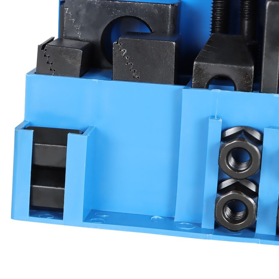 58 piece 1/2 T-Slot Clamping Kit Mill Machinist Set With 3/8-16 Studs ...