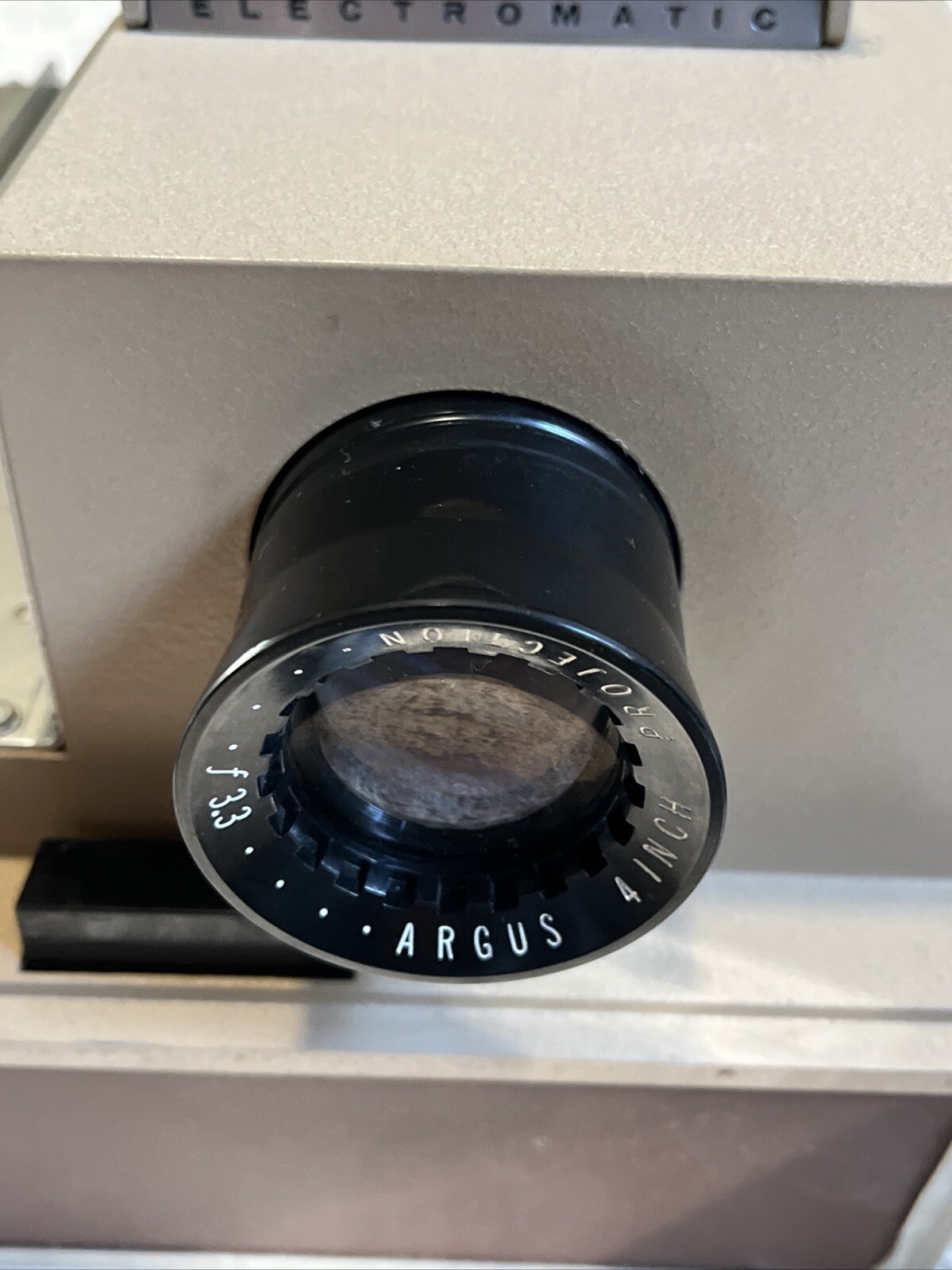 Argus Slide Projector 500 Electromatic Model 58 Partially Works Pls C ...