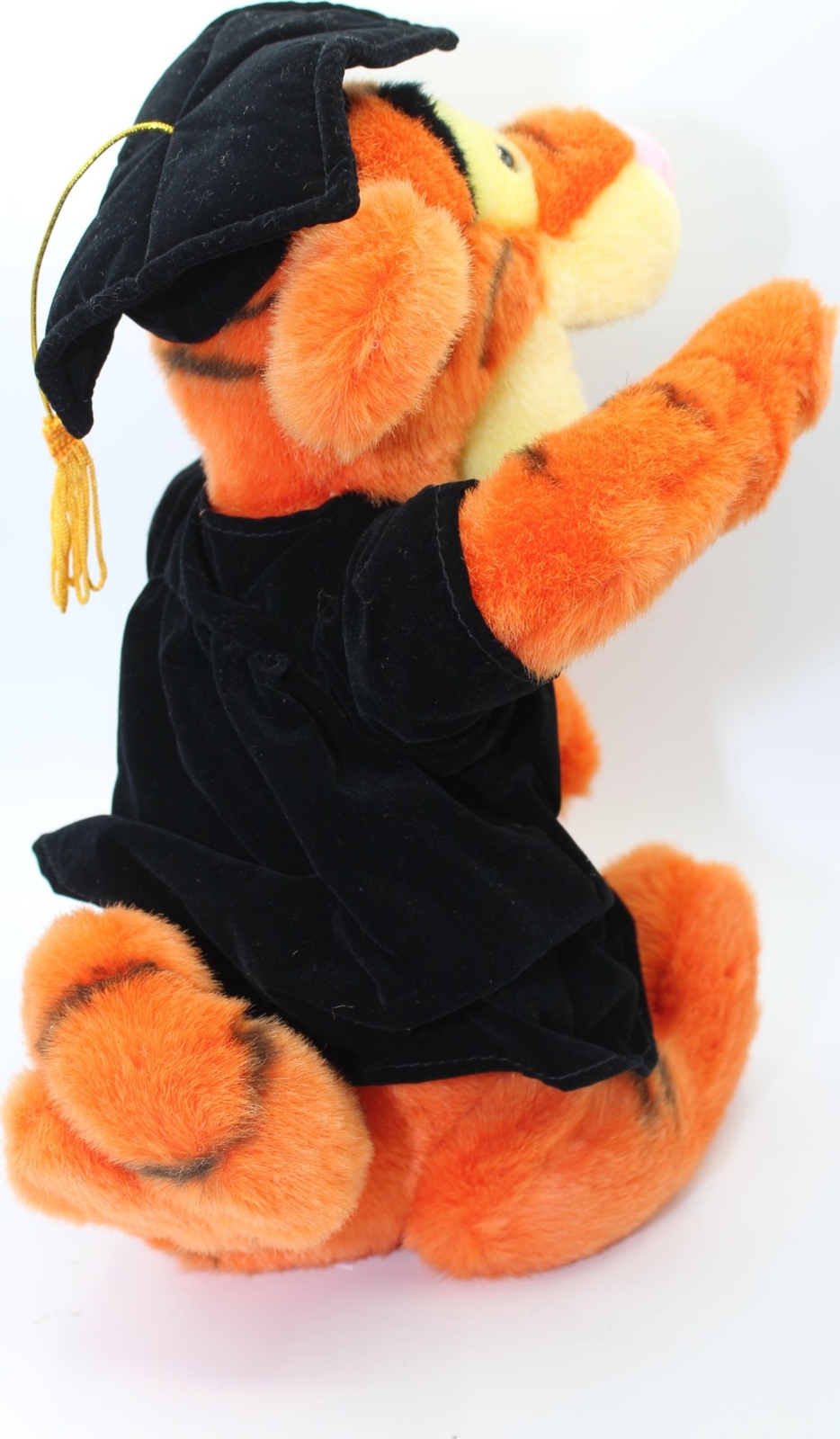 VTG Disney Winnie the Pooh Tigger Graduation Cap & Gown Plush Animal ...