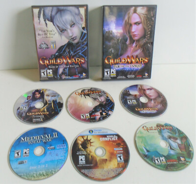 Guild Wars PC DVD-ROM - 2 boxes 5 DVD's, World in Conflict, Medieveal ...