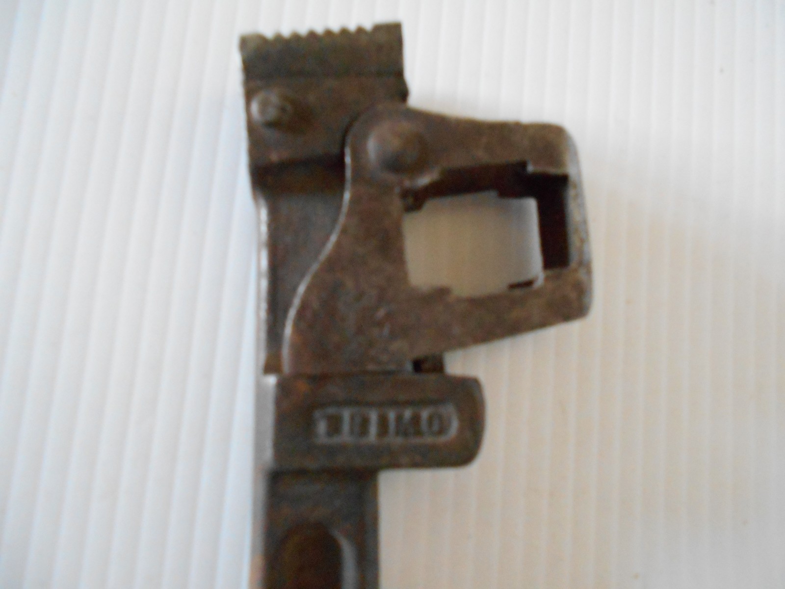 ANTIQUE TRIMO TOOL PIPE WRENCH PAT'D 6 /20/1916 | eBay