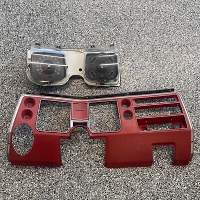1968 Chevelle SS OEM Gauge Cluster Dash Panel Tach Dial Tachometer ...