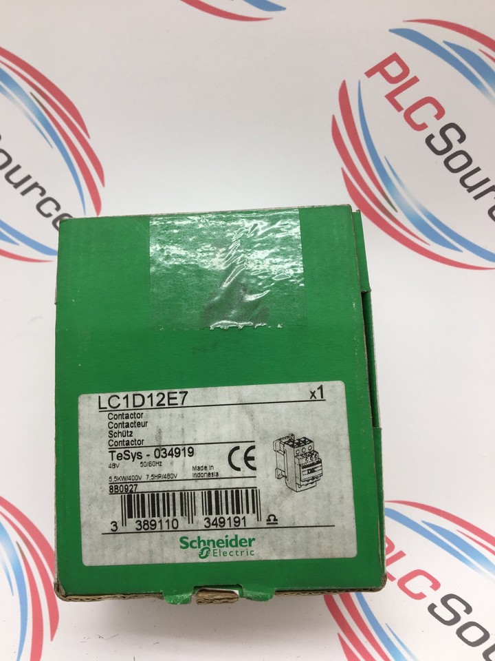 SCHNEIDER LC1D12E7 CONTACTOR | eBay