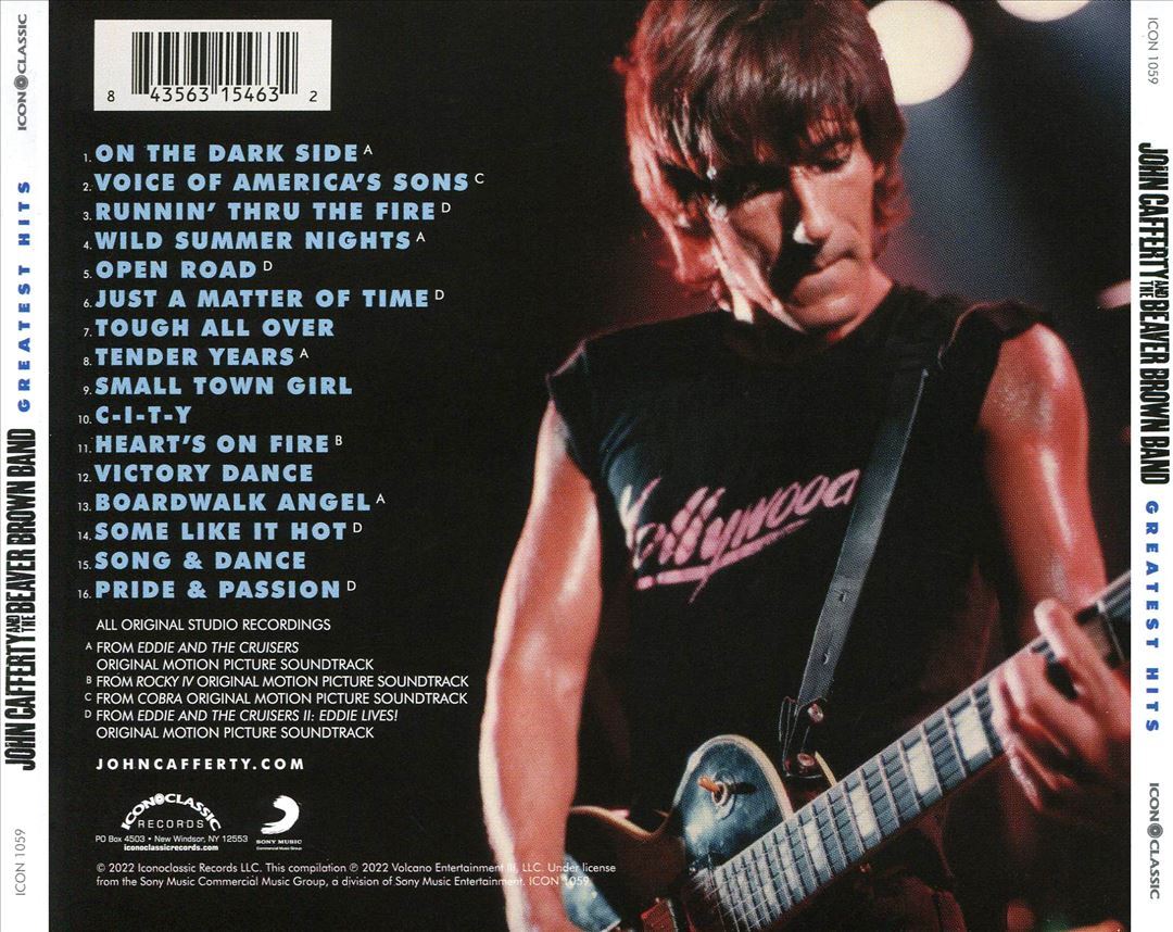 JOHN CAFFERTY & THE BEAVER BROWN BAND GREATEST HITS NEW CD 843563154632 ...
