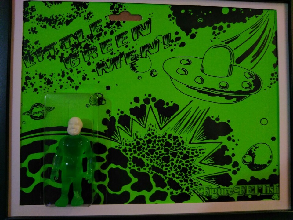 OUTER SPACEMEN LITTLE GREEN MEN FIGURE FETTISH KILLER BOOTLEG DKE one ...