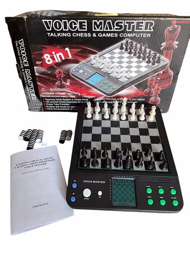 Voice Master Talking Chess & Games Computer (Tested Working) | eBay