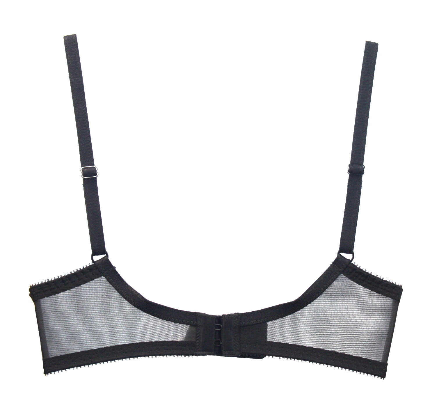 Felina 7559 32C Black Valentina Full Busted Unlined 3 Part Cup ...