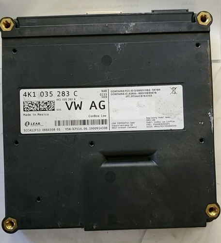 4K1 035 283 C Audi Q8 2019-2020 emergency call control module | eBay