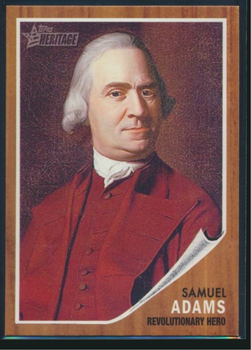 2009 Topps American Heritage Trading Card #36 Samuel Sam Adams | eBay