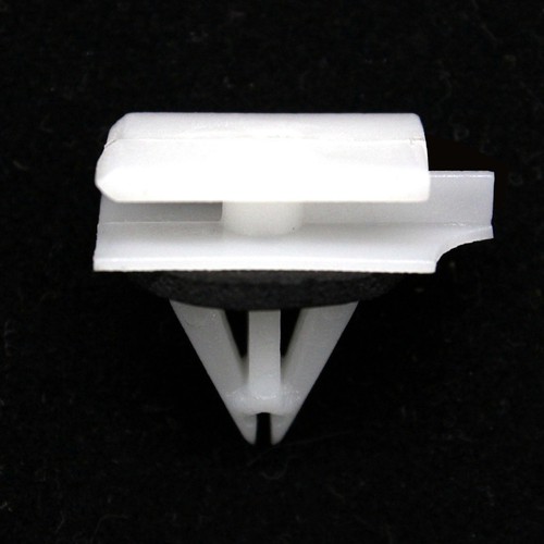 10 White Nylon Rocker Molding Retainer Clip With Sealer For GM 11609923 ...