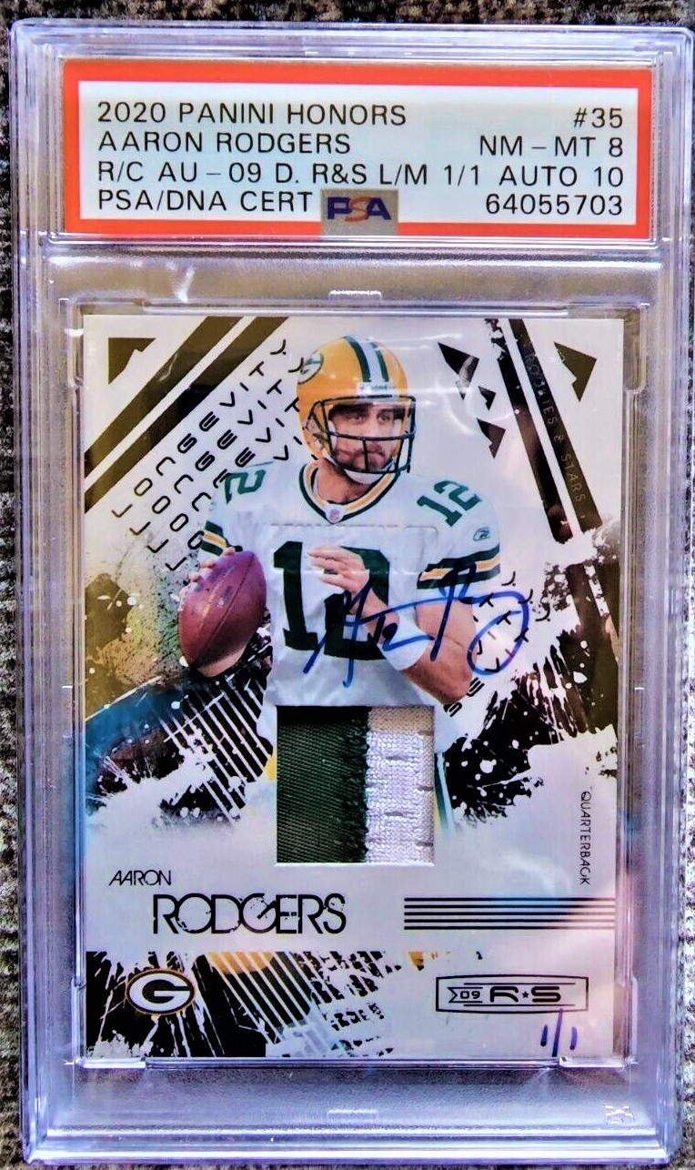 Aaron Rodgers | Autographed Football Memorabilia & NFL Merchandise