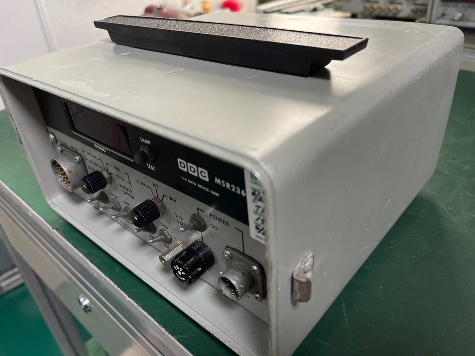 DDC MSR236 Synchro-Resolver Angle Position Indicator _ 8126 | eBay