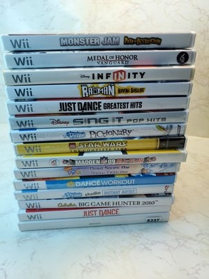 Wii Games Lot | 15 Nintendo Wii Cases | Untested Disc Bundle #1 | eBay