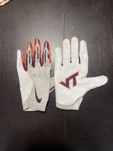 Nike VT Hokies College Football Gloves Size 2XL | eBay