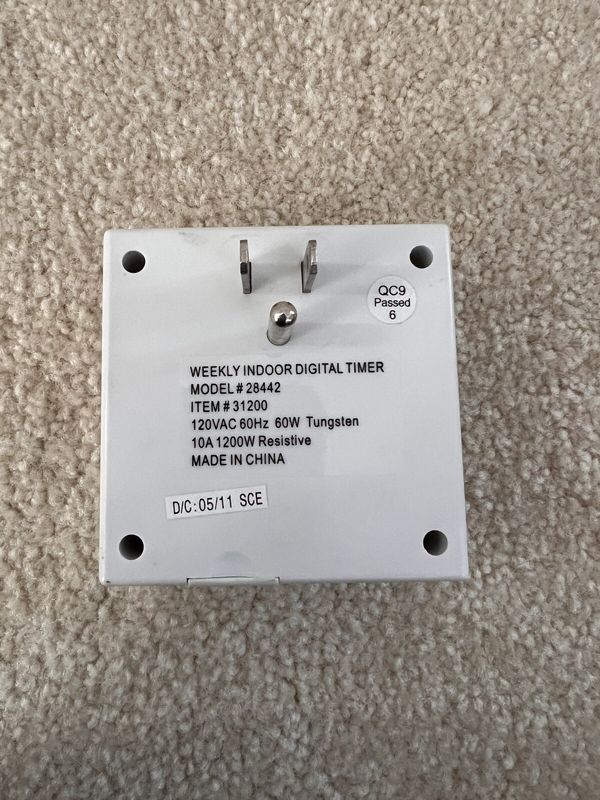 Stanley Timer Switch 28442 Used | eBay