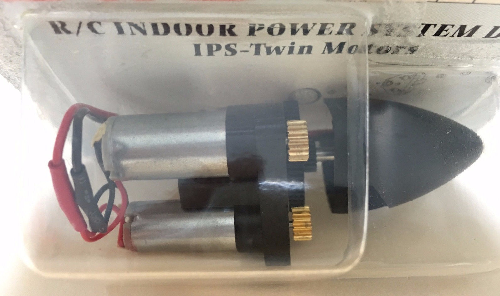 GWS IPS Dual Motors RC Power System 4.8 V with 4.1:1 Gear Ratio Dual ...