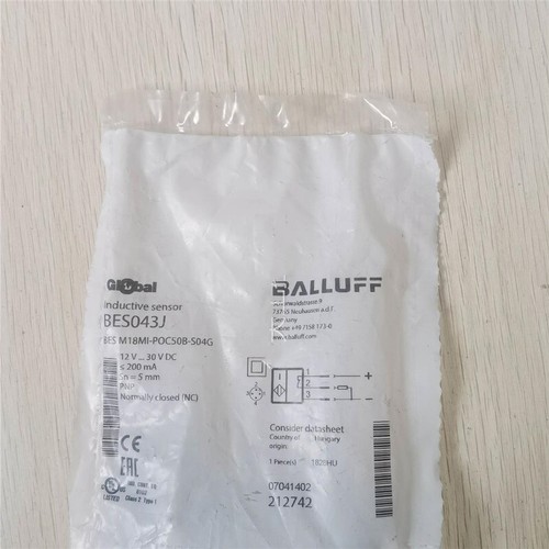 NEW BALLUFF BES043J BES M18MI-POC50B-S04G sensor | eBay