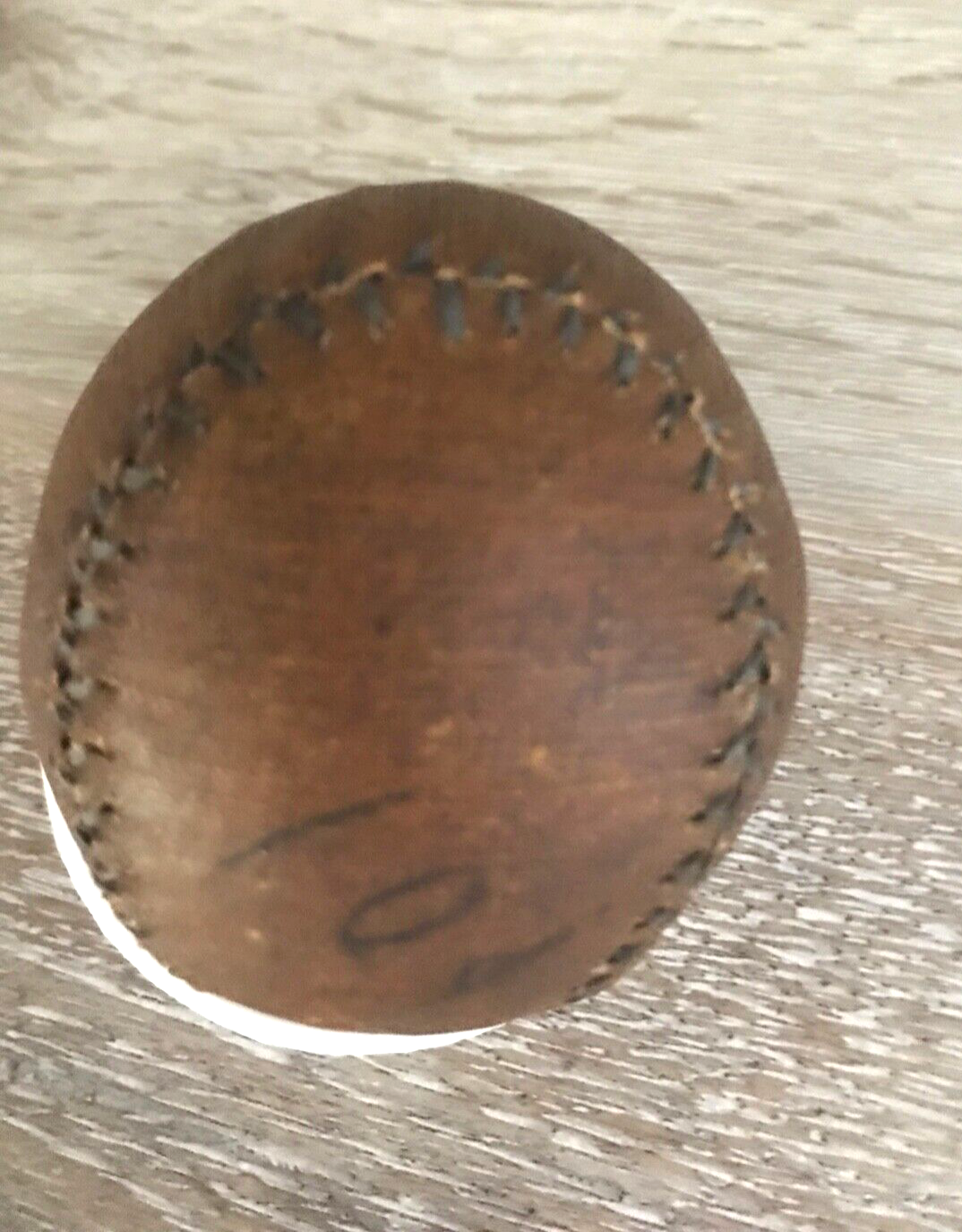 Late 1800's Early 1900's Figure Eight Baseball Measuring Approx. 8 7/8 ...