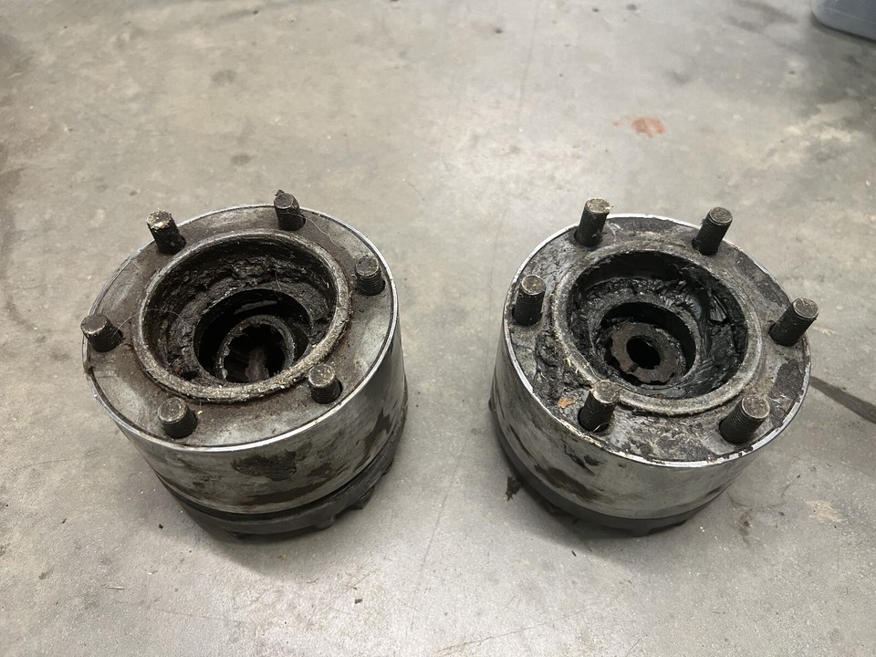 Land Rover Series II IIA III 2 2A 3 Dualmatic Locking Hubs | eBay