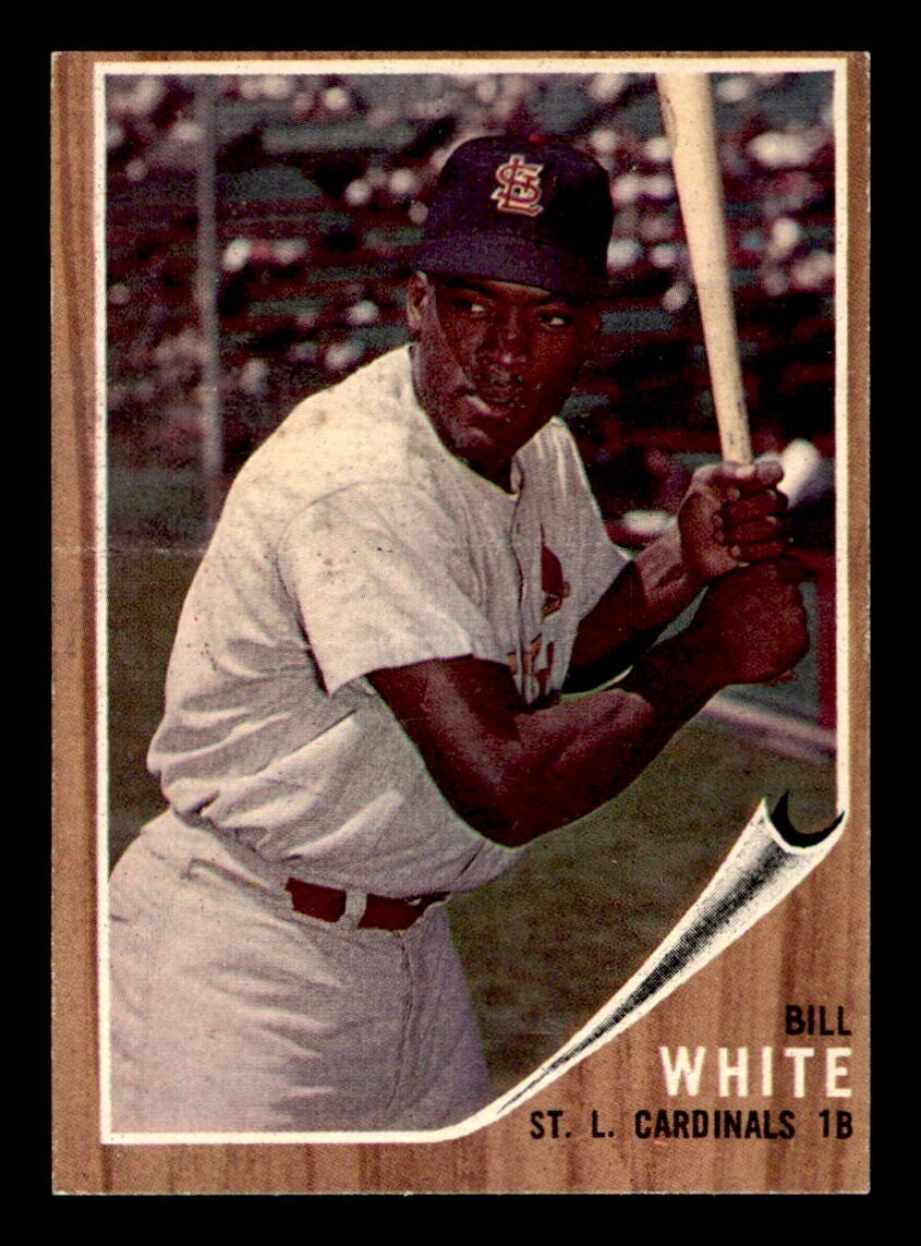 1962 Topps Baseball #14 Bill White EX/MT | eBay