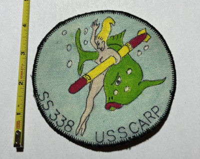 Extremely Rare WWII USS CARP (SS-338) Hand-Painted Submarine Jacket ...