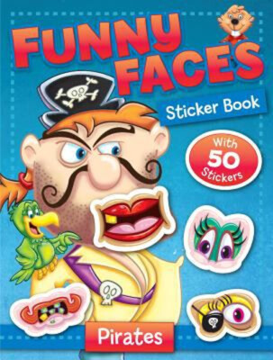 Funny Faces Sticker Book : Pirates Paperback 9781770662001| eBay