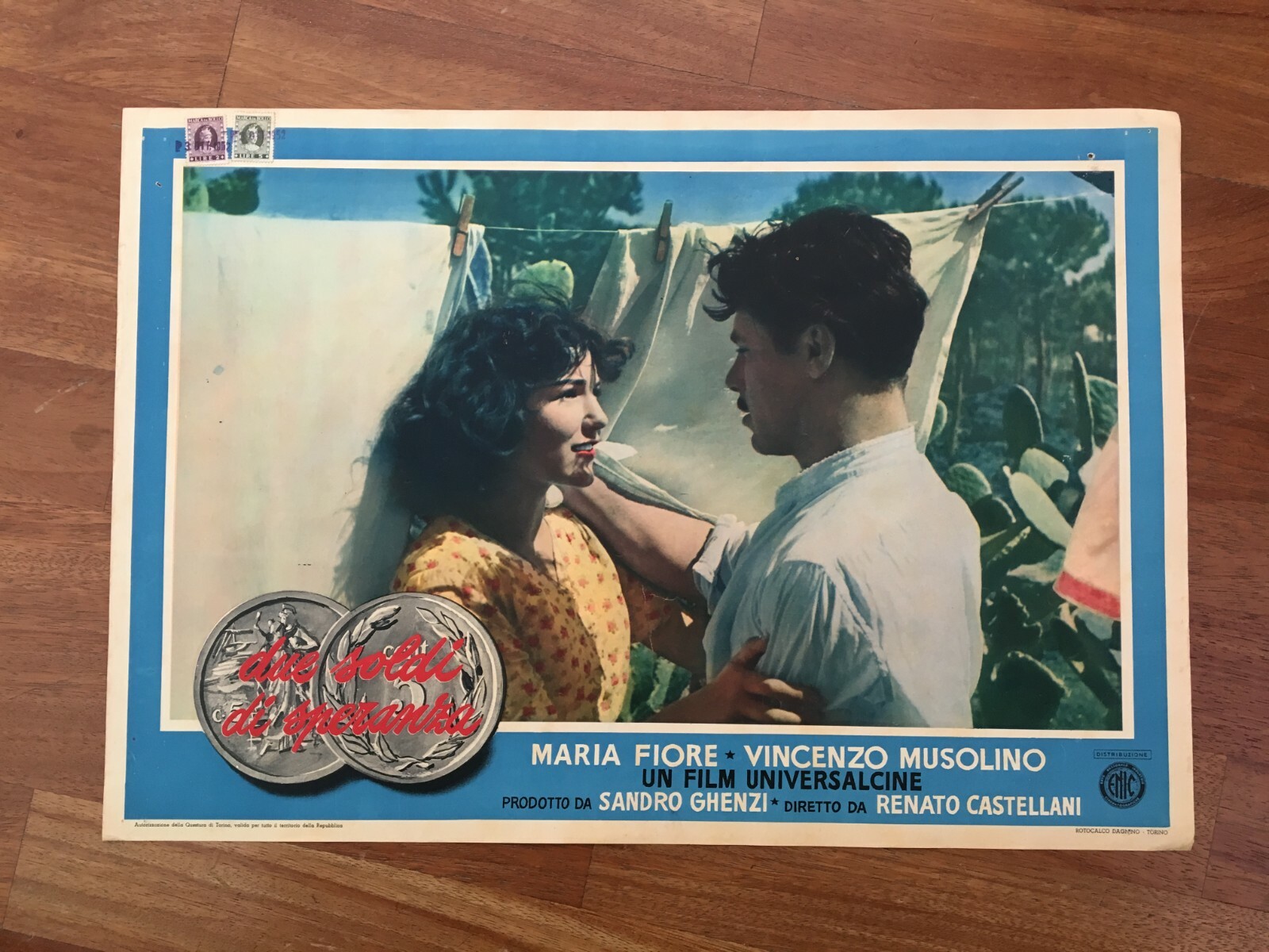 FOTOBUSTA, Due soldi di speranza Renato Castellani Maria Fiore,Musolino ...