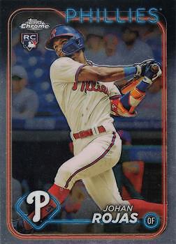 2024 Topps Chrome #273 Johan Rojas Rookie Card | eBay