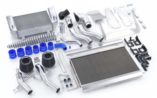 Greddy V2 V-Mount Turbo Intercooler Radiator for Mazda RX-7 FD3S Zenki ...